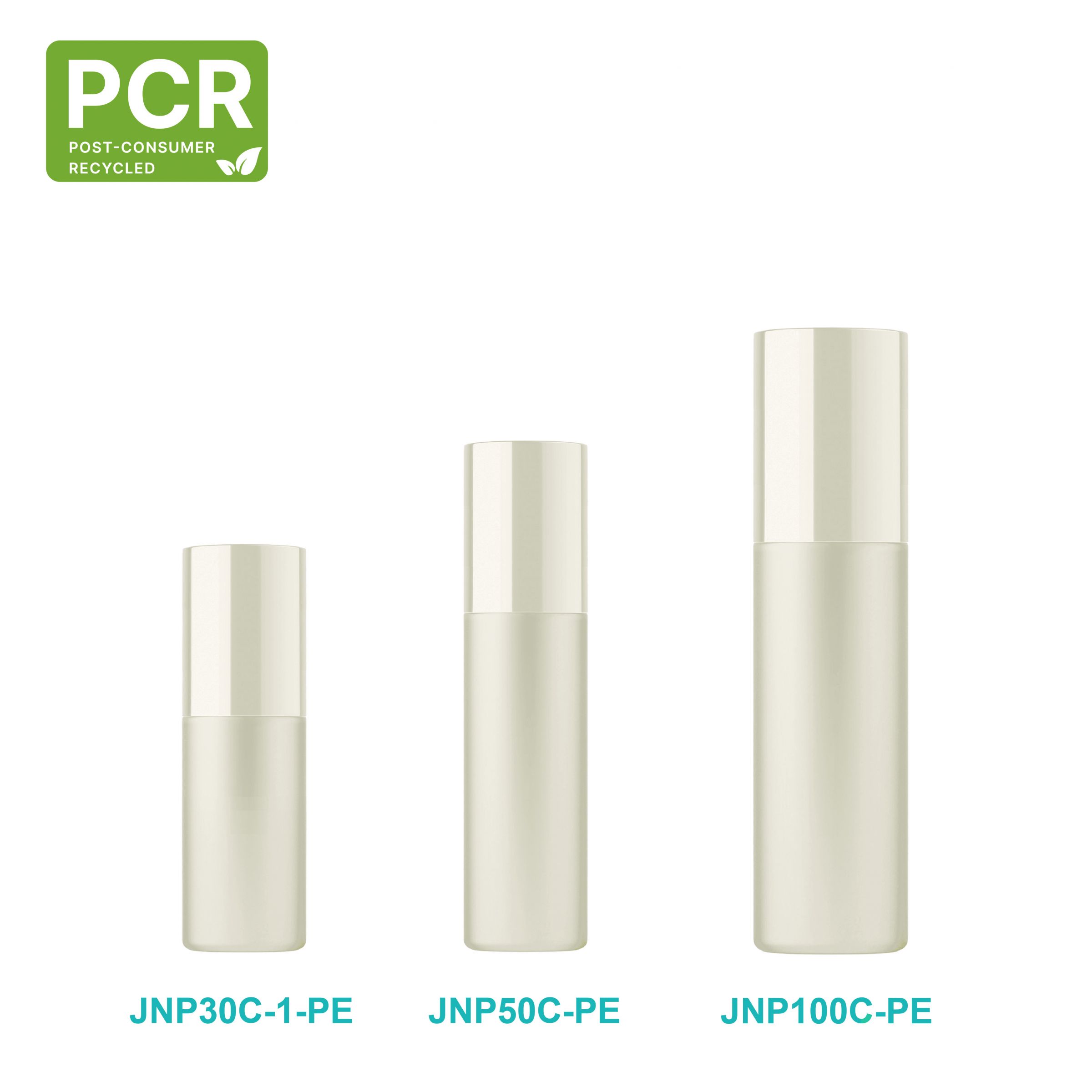 PCR-PE 라운드 병. PP 캡 | 화장품 제품 포장 - 플라스틱 병 제조업체 | TYH